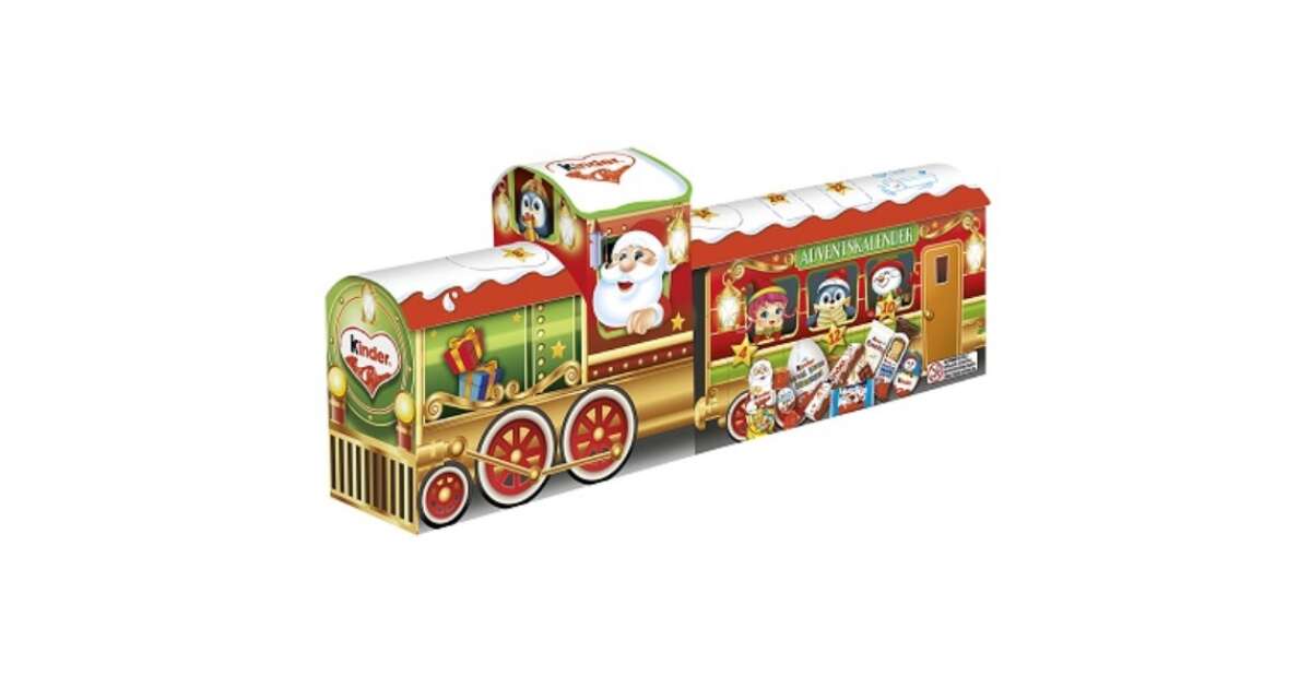 KInder Adventi kalendárium vonat 221g | Pepita.hu