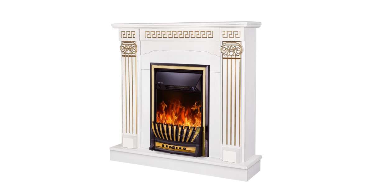 Șemineu electric Calisto & Meridian, 1020x1100x300 mm, 2000W, Termostat ...