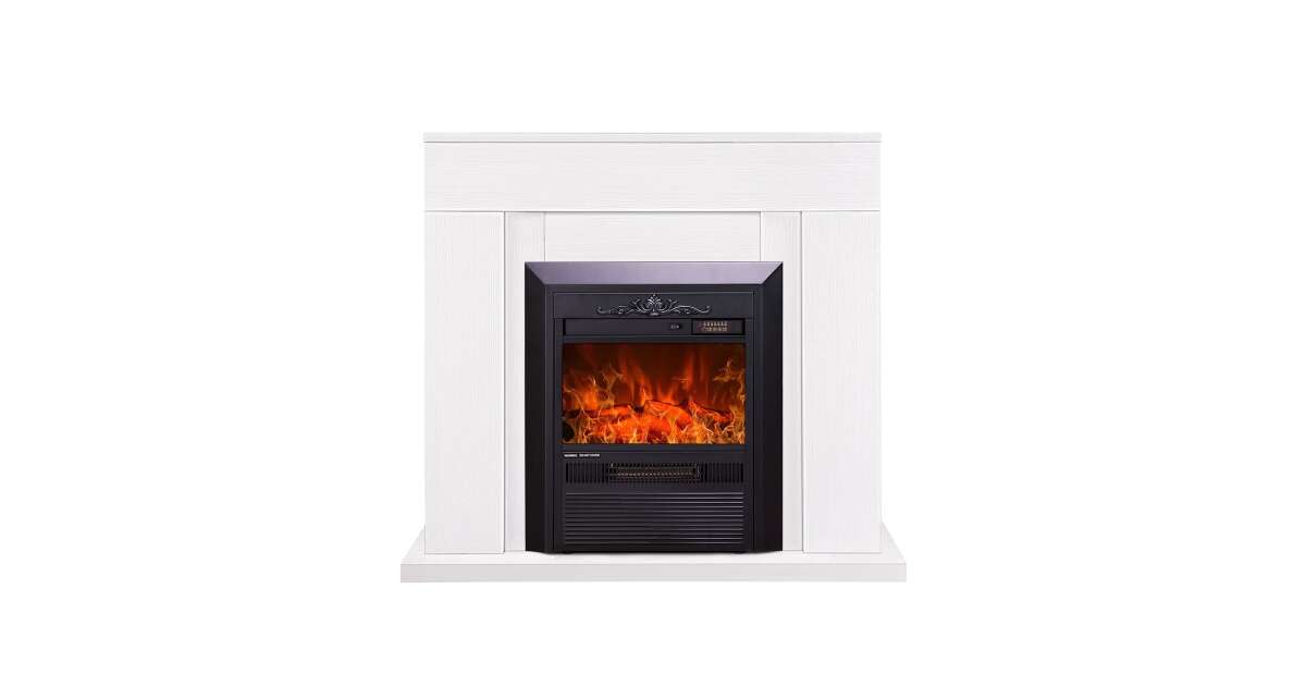 Agnes & Cristina Electric Fireplace, 850x950x300 mm, 2000 W, 2 heating ...