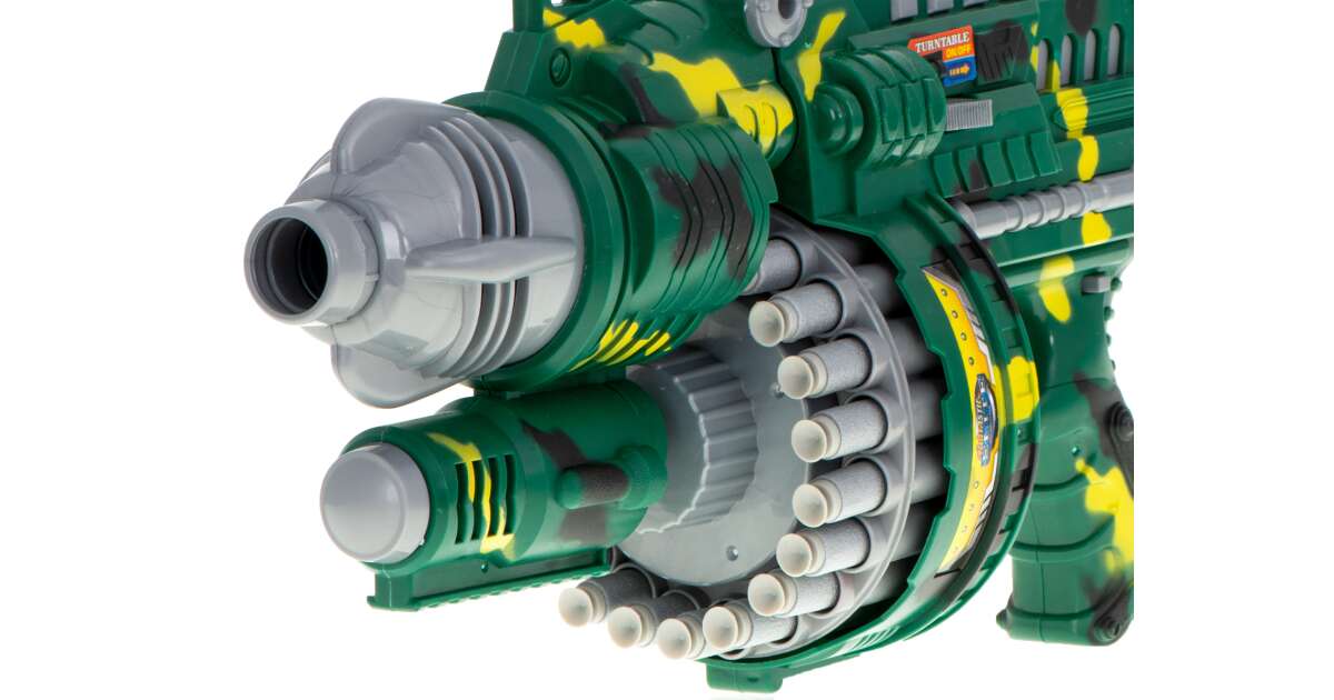 NERF Automata Játékgéppuska + Szemüveg + 40 db Szivacslövedék ...