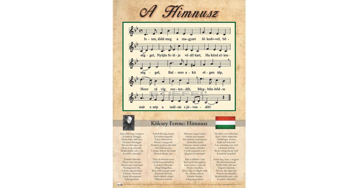Himnusz könyöklő A3 méretben | Pepita.hu