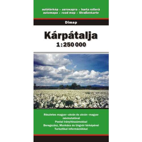 Kárpátalja térkép | Pepita.hu