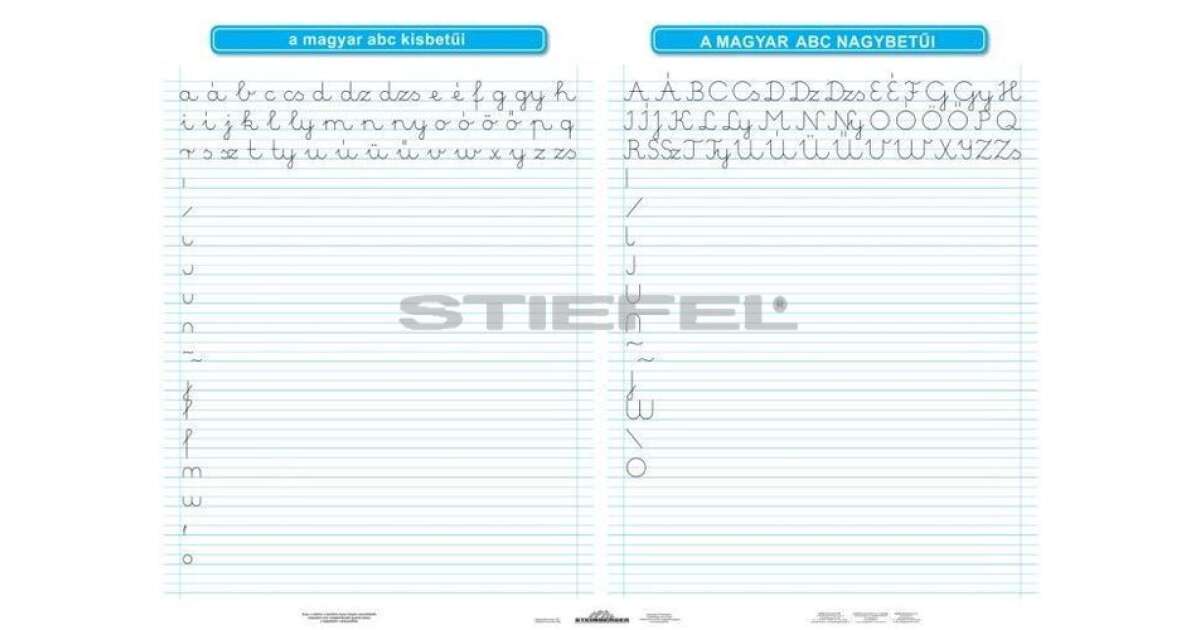 A magyar ABC betűi DUO | Pepita.hu