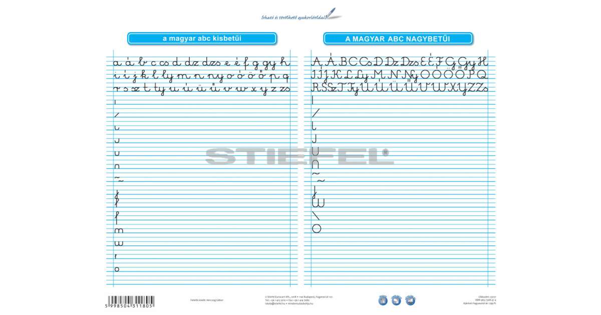 A magyar ABC betűi / munkaoldal tanulói munkalap | Pepita.hu