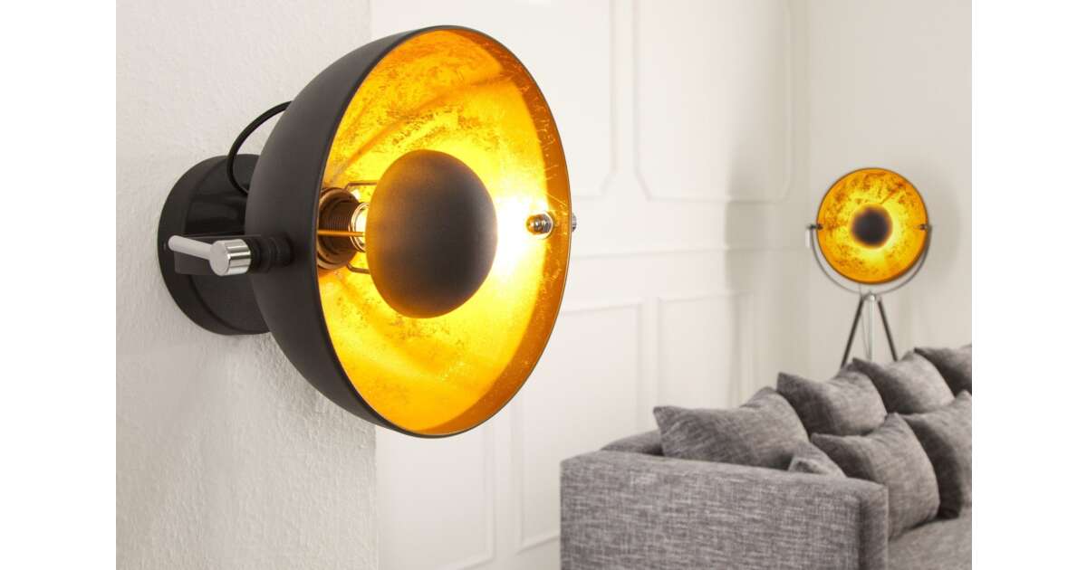 STUDIO Falikar - Fekete-Arany - Modern | Pepita.hu