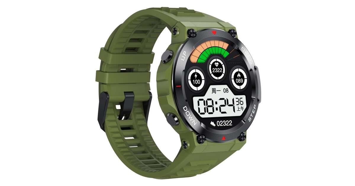 Smart Watch AK45 outdoor sport okosóra bluetooth telefon funkcióval ...