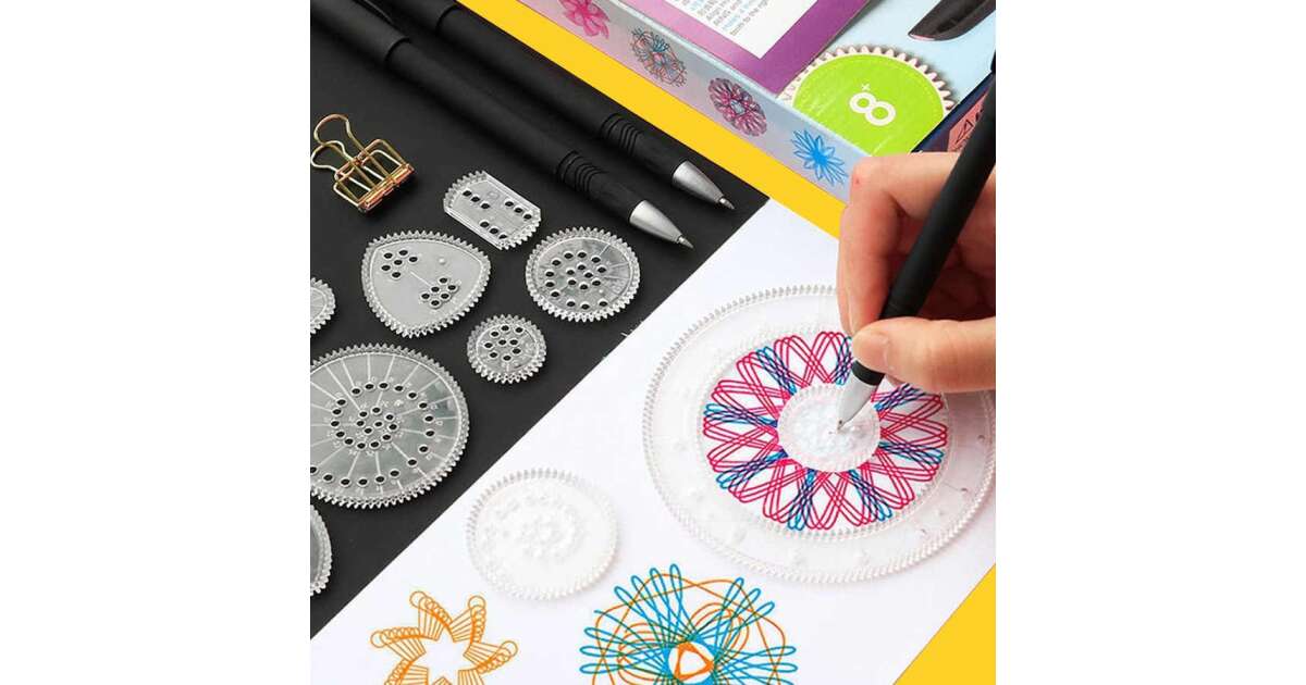 Geometriai rajz játék (20 részes) | Pepita.hu