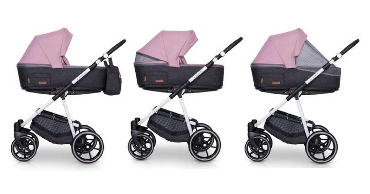 Riko Swift Natural 3in1 multifunkciós Babakocsi #szürke 2019 | Pepita.hu