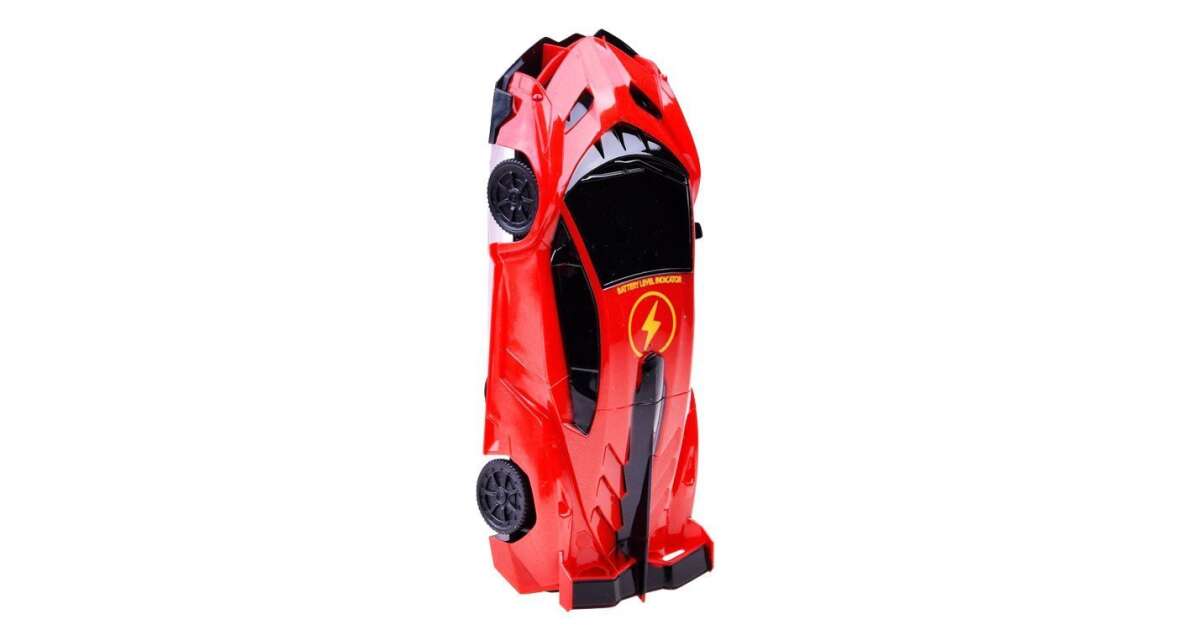 Wand montiertes ferngesteuertes Stuntauto in Rot | Pepita.com
