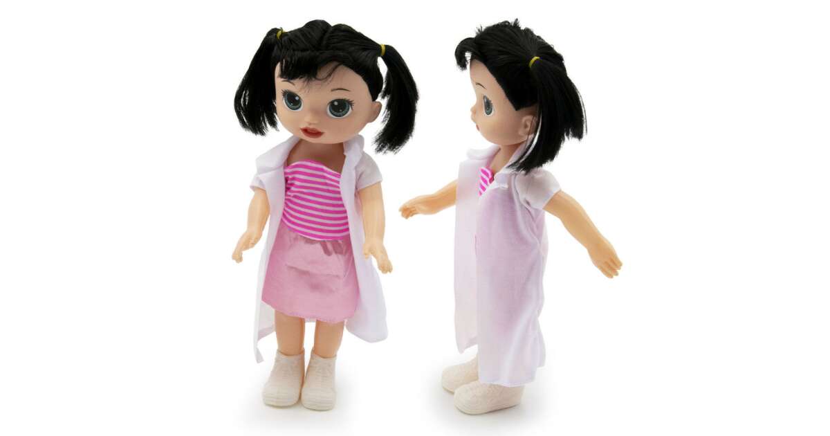 Orvosi játék baba gyerekeknek, 33 cm | Pepita.hu