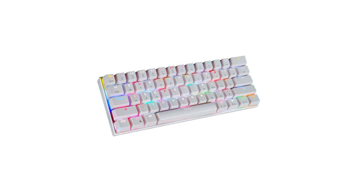 Motospeed CK62 Vezeték nélküli mechanikus billentyűzet Bluetooth RGB ...