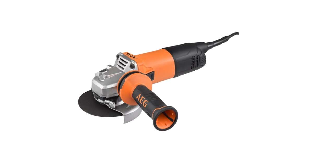 AEG WS 12-125 S sarokcsiszoló, 1200W, narancs-fekete | Pepita.hu