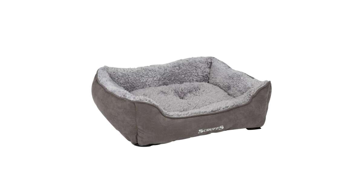 Scruffs Cosy M-es méretű szürke összecsukható ágy | Pepita.hu