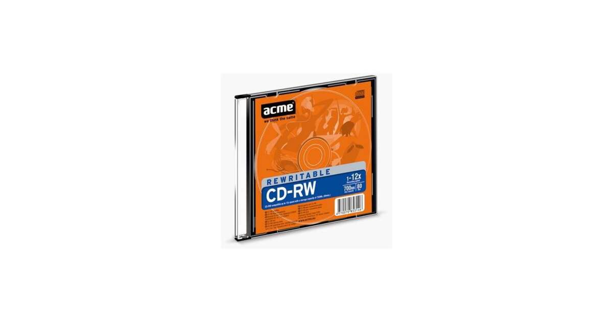Acme - CD-RW Lemez - Újraírható - 700MB | Pepita.hu