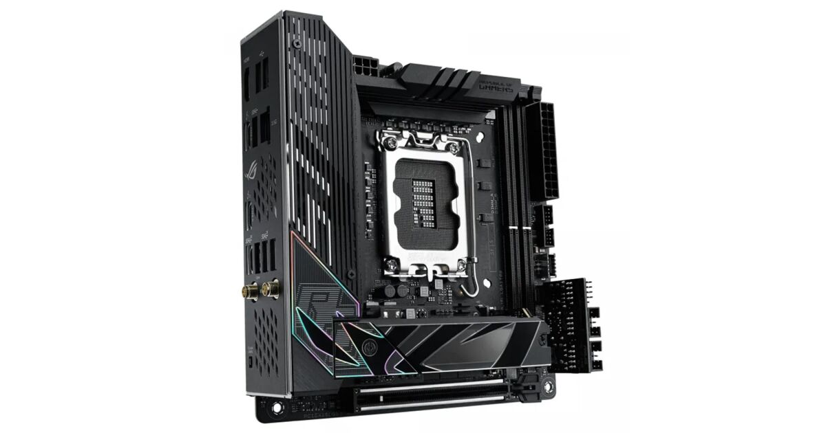 ASUS ROG STRIX Z790-I GAMING WIFI Intel Z790 LGA 1700 mini ITX (ROG ...