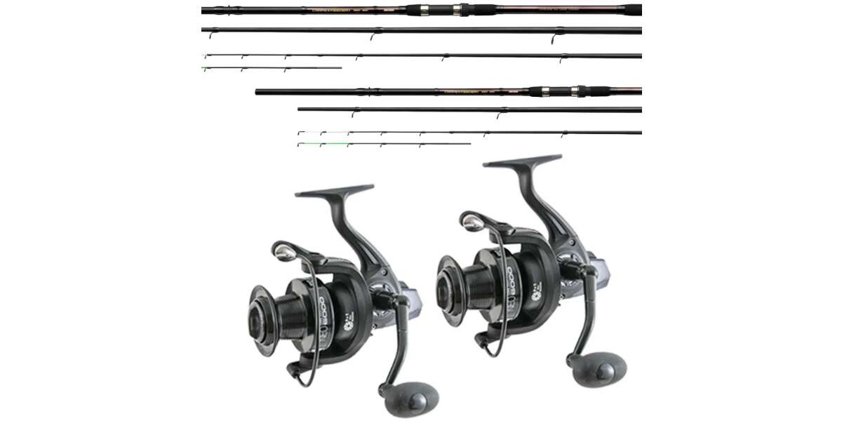 Nevis Carp Expert Feeder Szett - 2x360cm Bot + 2x6000-as Orsó | Pepita.hu