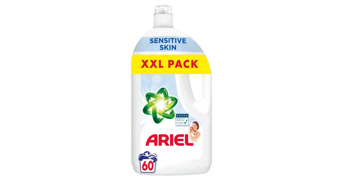 Ariel Sensitive Liquid Detergent 3,3L 60 washes | Pepita.com