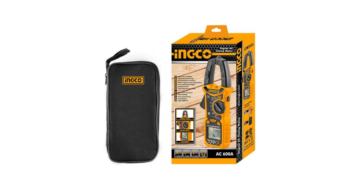 INGCO DCM6003 Digital Clamp Meter | Pepita.hu