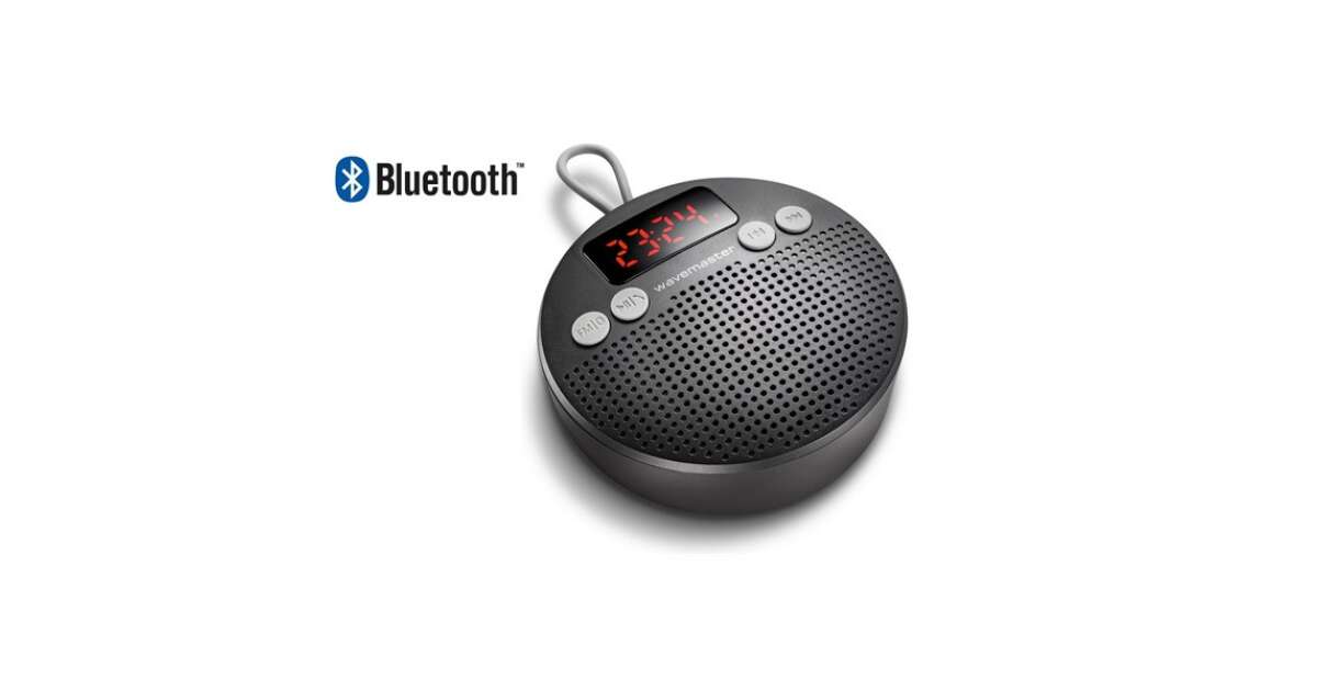 WaveMaster Hangszóró Bluetooth - MOBI-3 Black (Bluetooth, Fm Rádió ...
