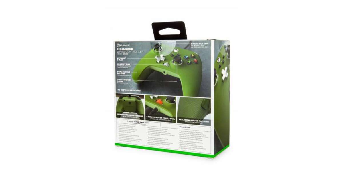 PowerA EnWired Xbox Series X|S, Xbox One, PC Vezetékes Soldier ...