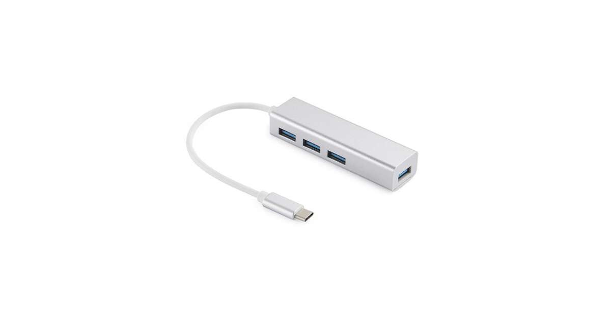 Sandberg USB Hub - USB-C to 4 x USB 3.0 Hub SAVER (USB-C bemenet ...