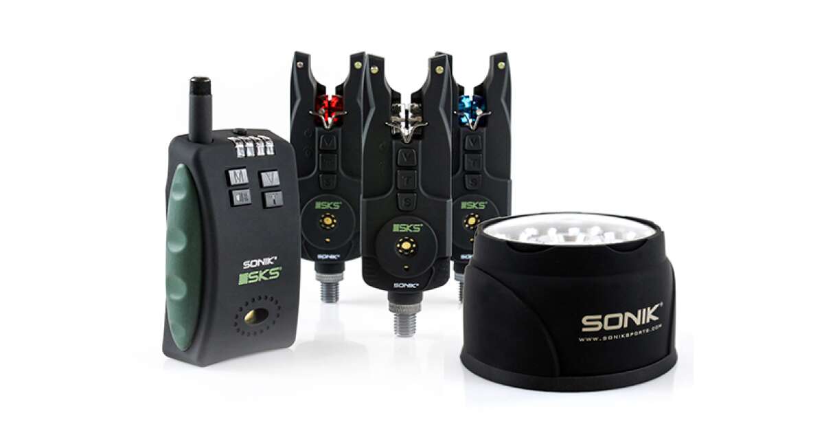 Sonik sks 3+1 elektromos kapásjelző szett + bivvy sátor lámpa | Pepita.hu