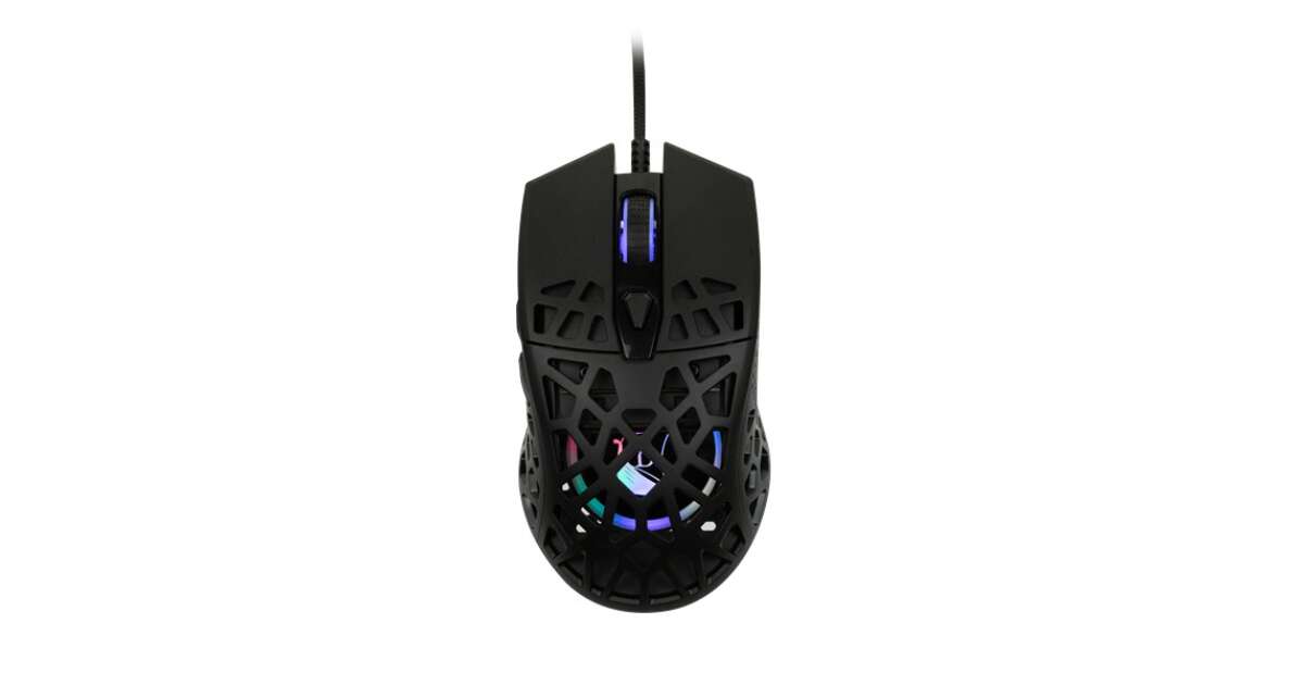 KONIX - DRAKKAR PC Aegir Ultra Egér Vezetékes Gaming 10000DPI, Fekete ...
