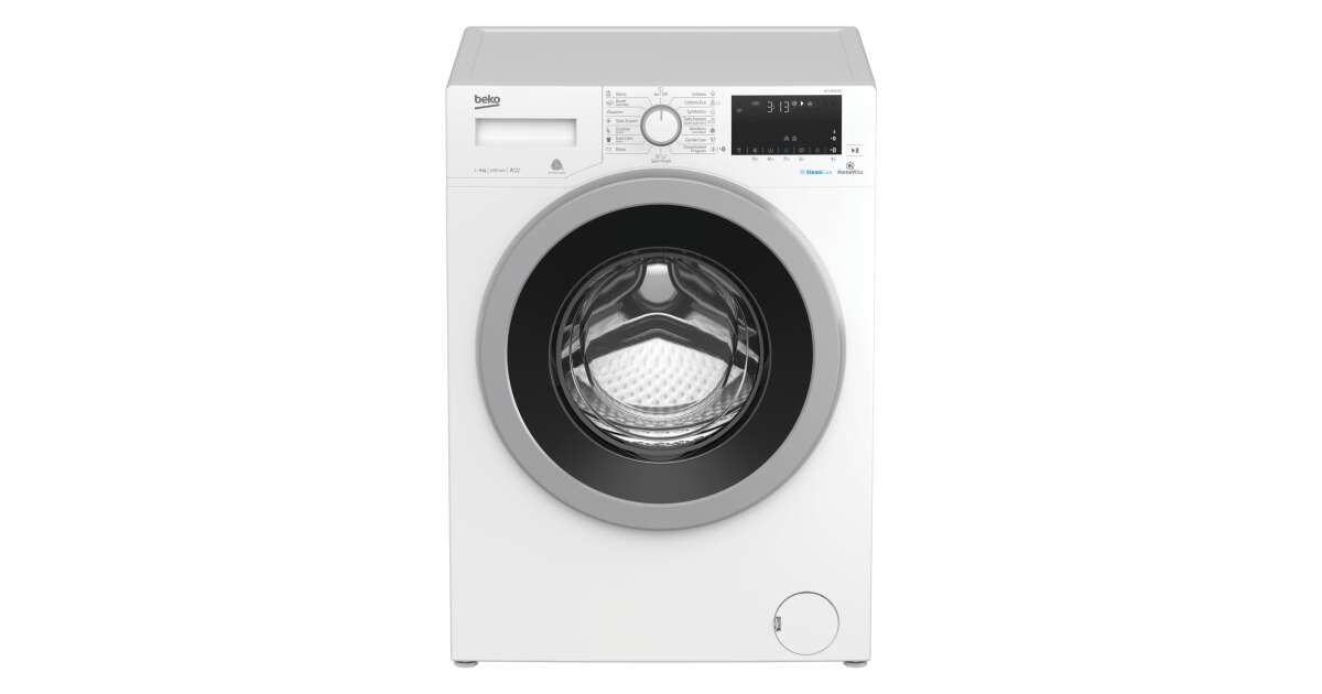 Beko WTV-9636 XS0 Elöltöltős mosógép, 9 kg, 1200 ford./perc, 15 program ...