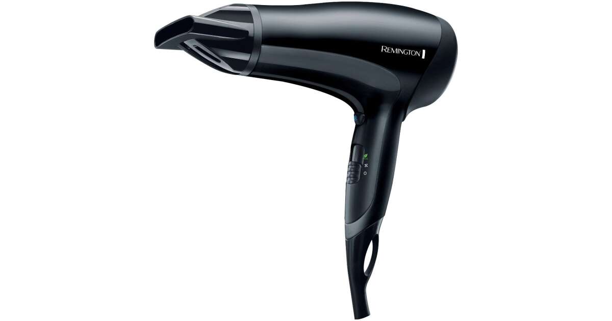 Remington D3010 2000 W, 2 sebesség fekete hajszárító | Pepita.hu