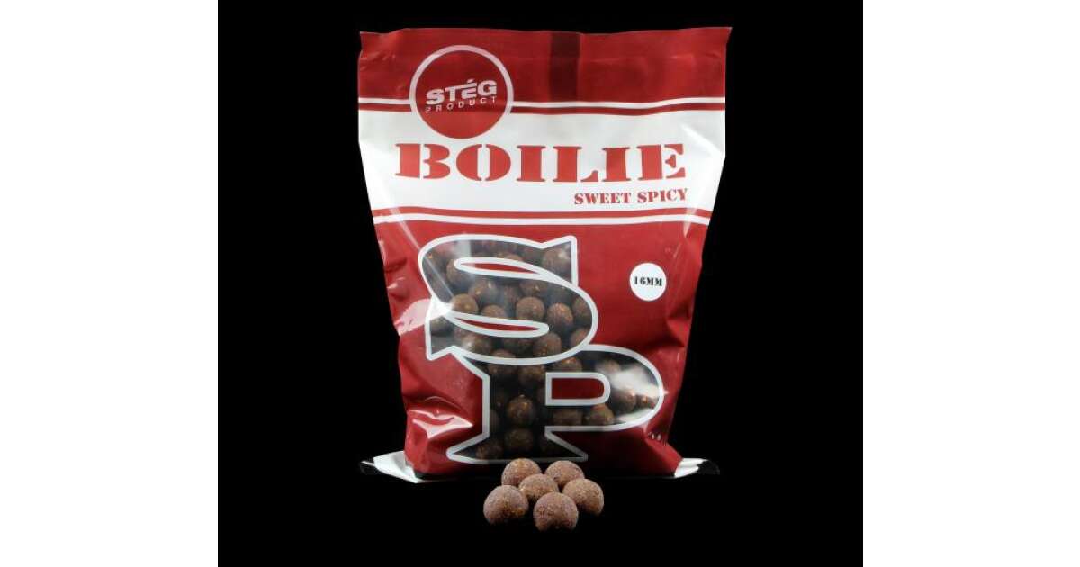 Stég product bojli 16mm sweet spicy 800gr etető bojli | Pepita.hu