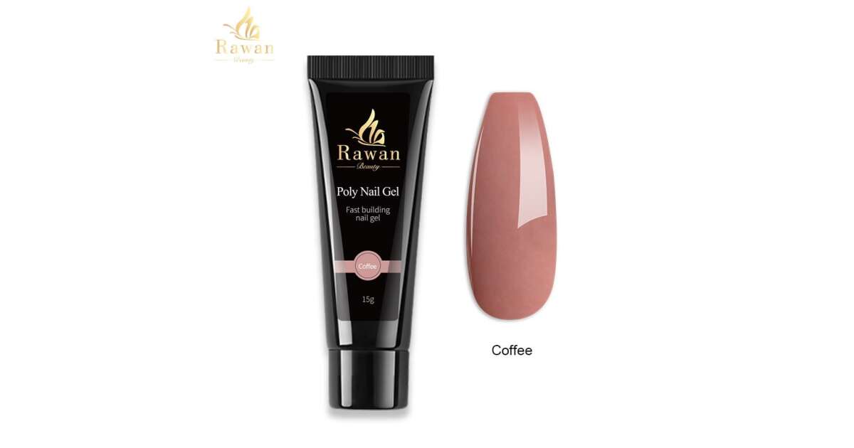 köröm poly gél 15 g Coffee, Rawan Beauty Épitő zselé | Pepita.hu