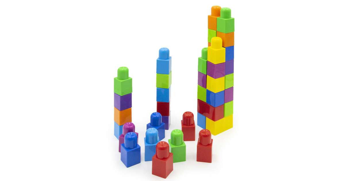 Maxi Blocks ABC Építőkocka - Tanuló Játék - Matricákkal | Pepita.hu