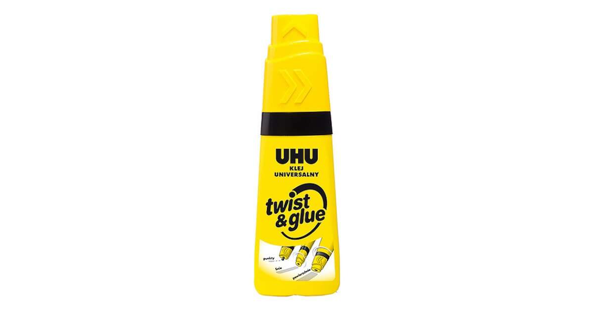 Ragasztó folyékony UHU Twist&Glue 3in1 univerzális 35 ml | Pepita.hu