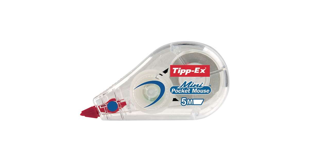 Hibajavító roller BIC TIPPEX Mini Pocket Mouse 5mmx5m | Pepita.hu