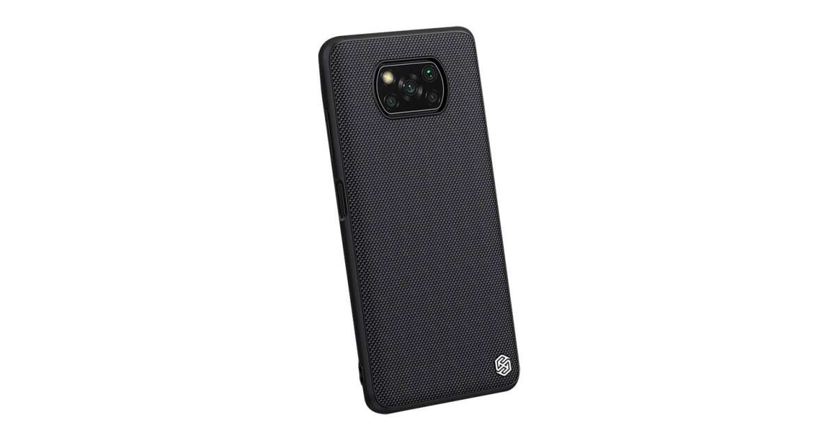 Nillkin Textured Case for Xiaomi POCO X3 NFC / X3 Pro (black) | Pepita.hu