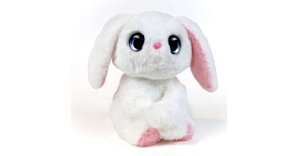 My Fuzzy Friend plyšový interaktívny zajačik #white | Pepita.com