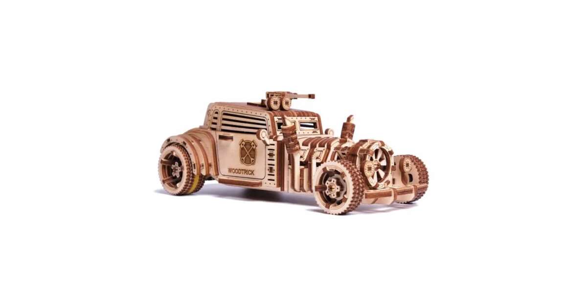 Wood Trick Apocalyptic car autó 3D fa mechanikus modell | Pepita.hu