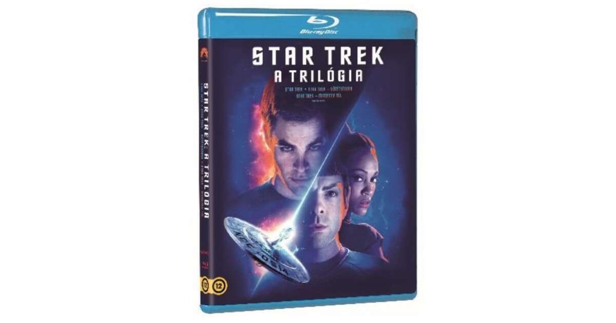 Star Trek: A trilógia (3 BD) - közös tokban - Blu-ray | Pepita.hu