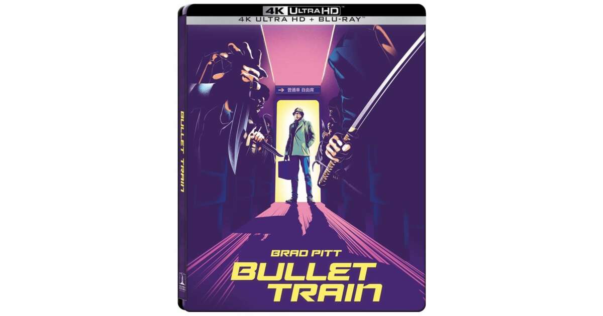 Bullet Train - 4K UHD + Blu-ray Steelbook | Pepita.hu