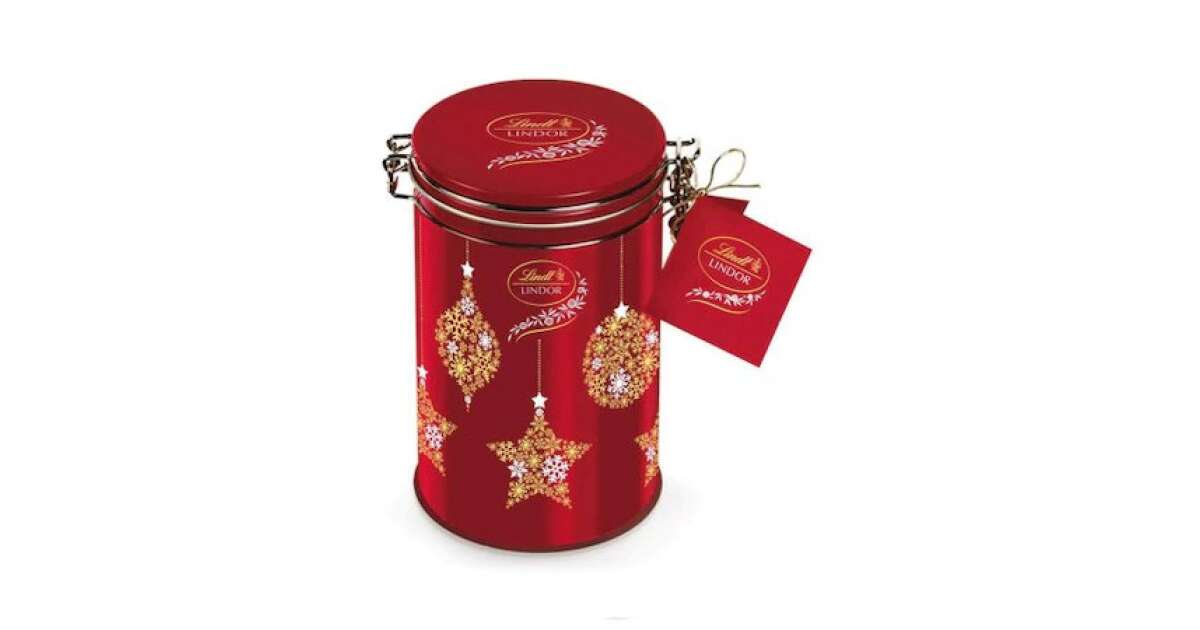 Lindt tejcsoki praliné fémdobozos 150g | Pepita.hu