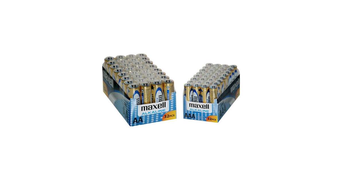 Elem ceruza MAXELL (AA, LR06) 32db-os gyűjtődoboz | Pepita.hu