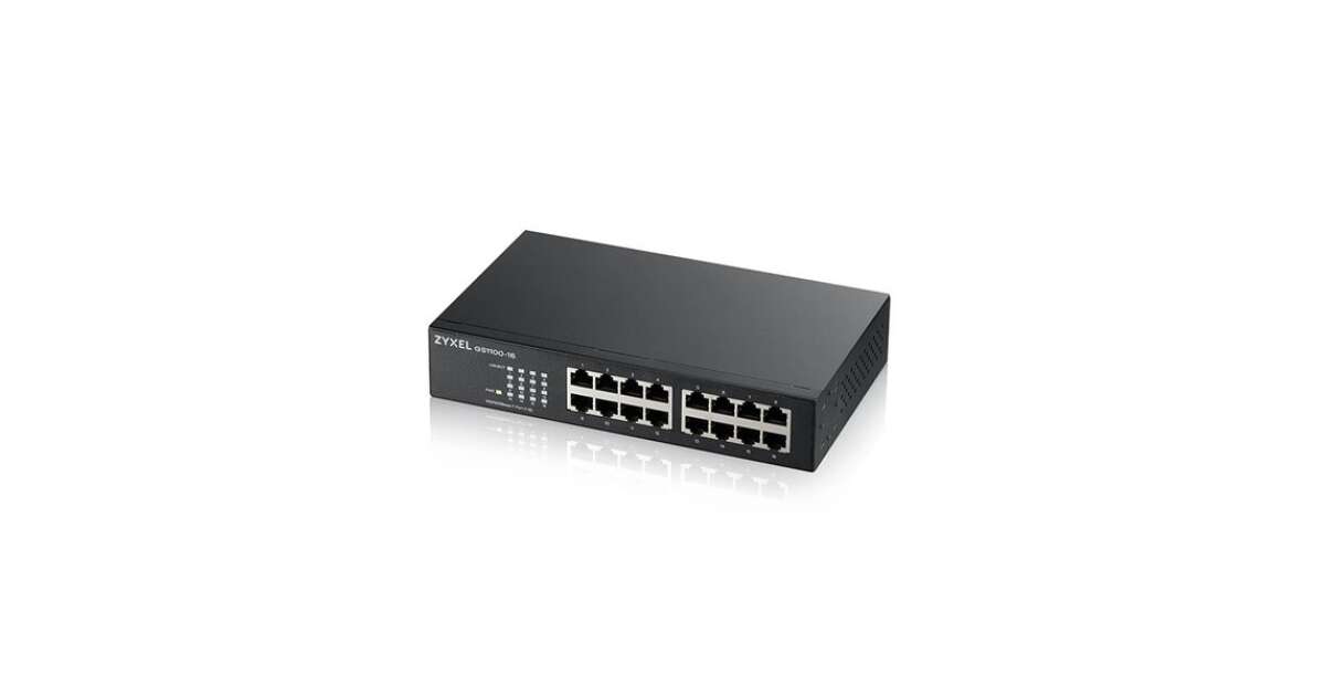 ZyXEL GS1100-16 v3 16port 10/100/1000Mbps LAN switch | Pepita.hu