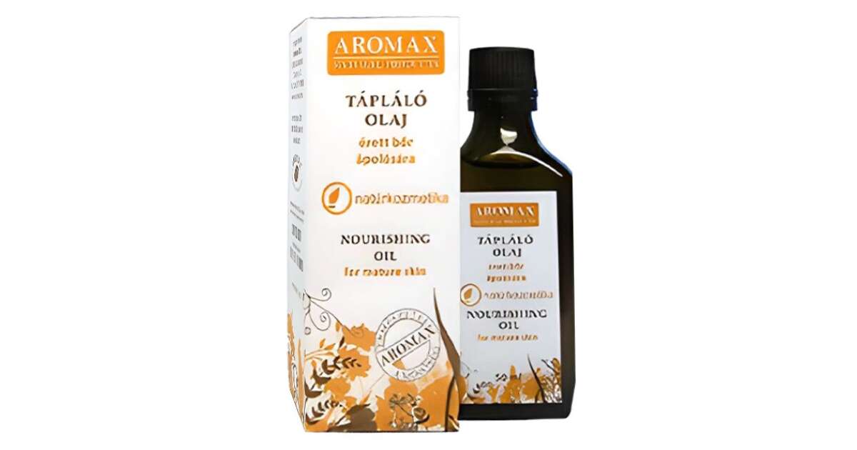 Testápoló olaj AROMAX tápláló érett bőrre 50ml | Pepita.hu
