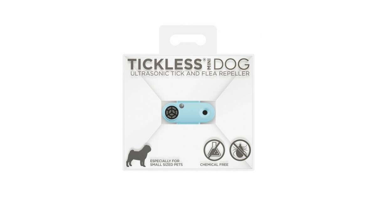 TICKLESS MINI DOG USB Kék ultrahangos kullancsriasztó | Pepita.hu