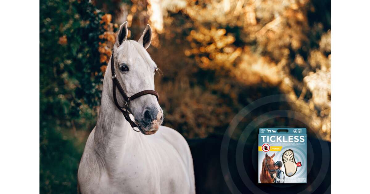 TICKLESS HORSE Bézs ultrahangos kullancsriasztó | Pepita.hu