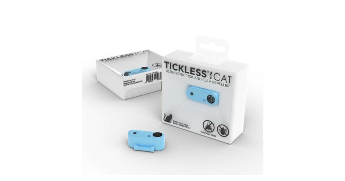 TICKLESS MINI CAT USB Kék ultrahangos kullancsriasztó | Pepita.hu