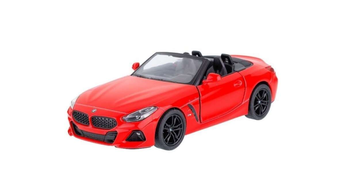 Makett Autó, 1:34, Kinsmart, BMW Z4, piros (megszűnt termék) | Pepita.hu