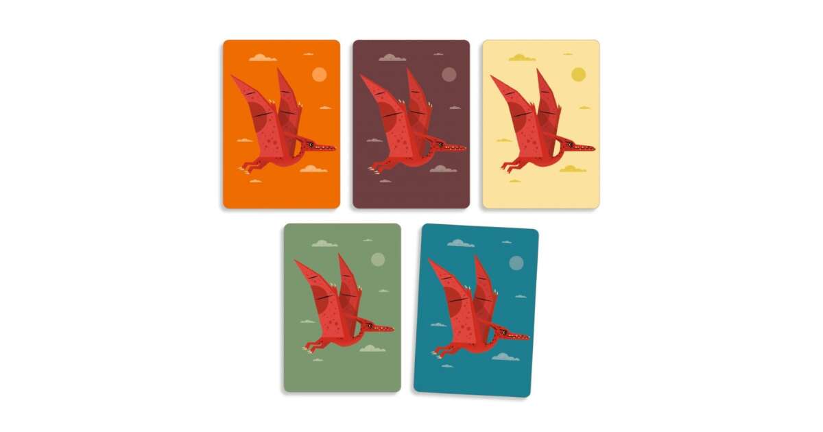 Dino Draft - Startégiai, tervezős kártyajáték - Dino Draft Djeco ...