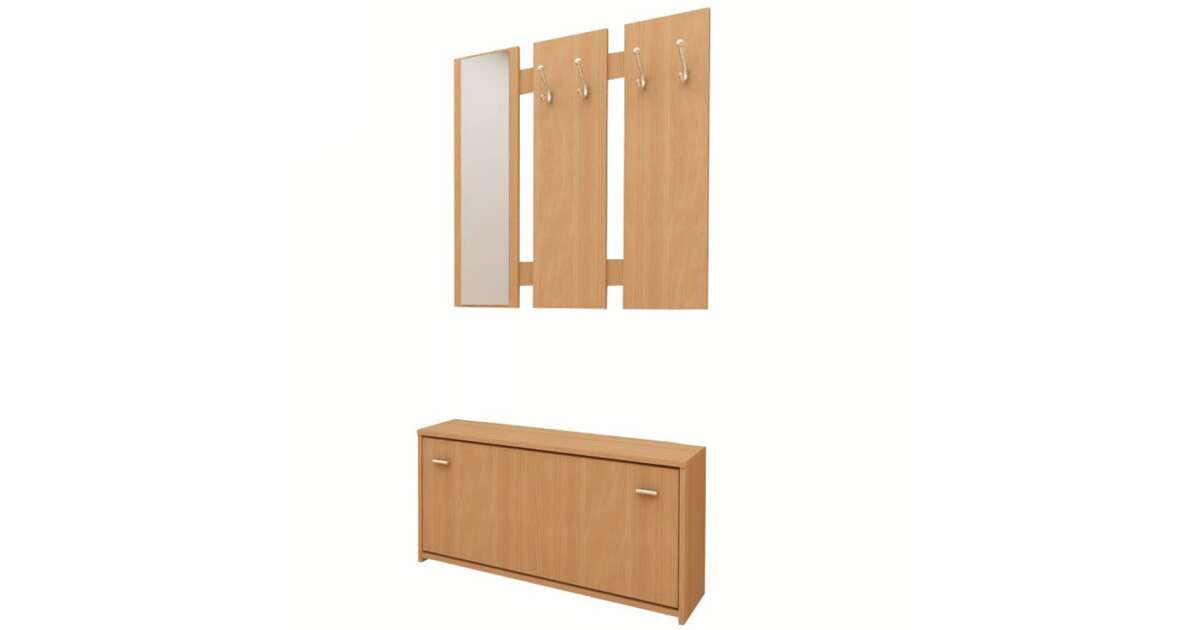 Mobilier pentru holul de intrare, fag, LADA 2 NOU | Pepita.com