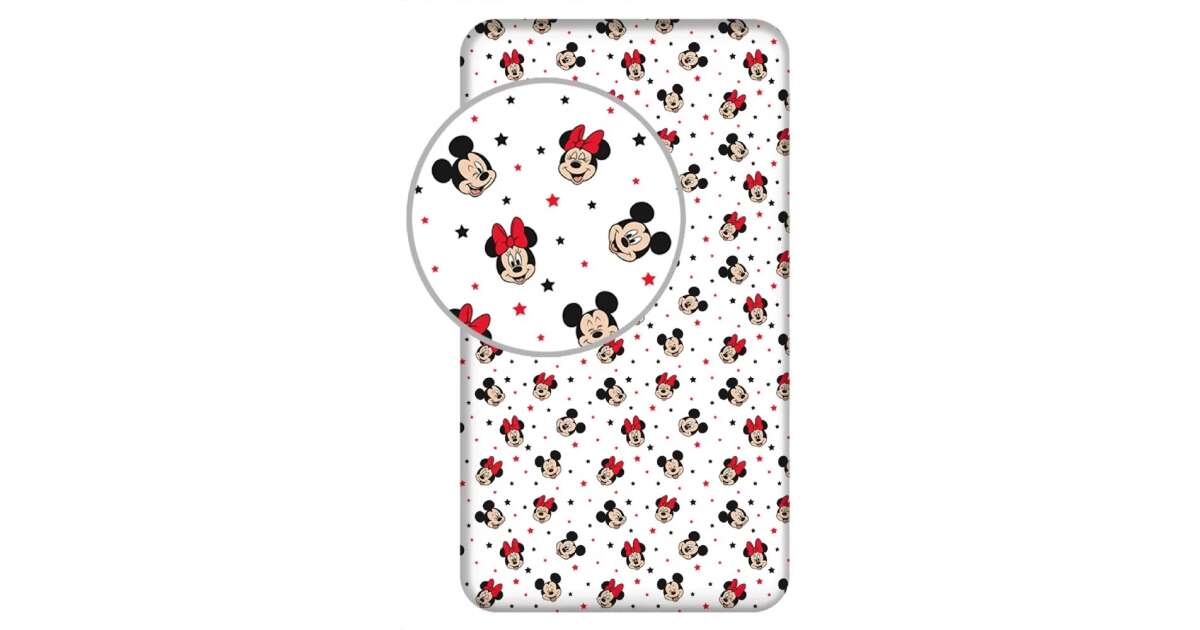 Disney Minnie Egér Lepedő - 90x200 cm | Pepita.hu